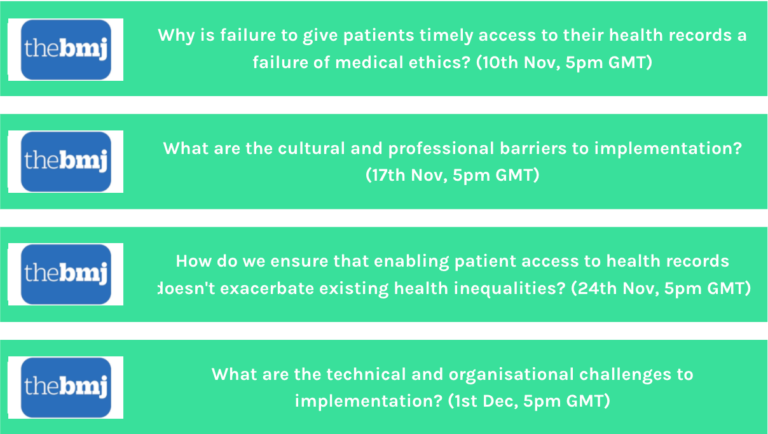 Ethics And Barriers BMJ Webinars On Patient Access To Medical Records Ethics And Barriers BMJ Webinars On Patient Access To Medical Records